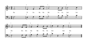 Lean on solfege when you need it.