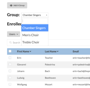 Manage students of different levels with ease.