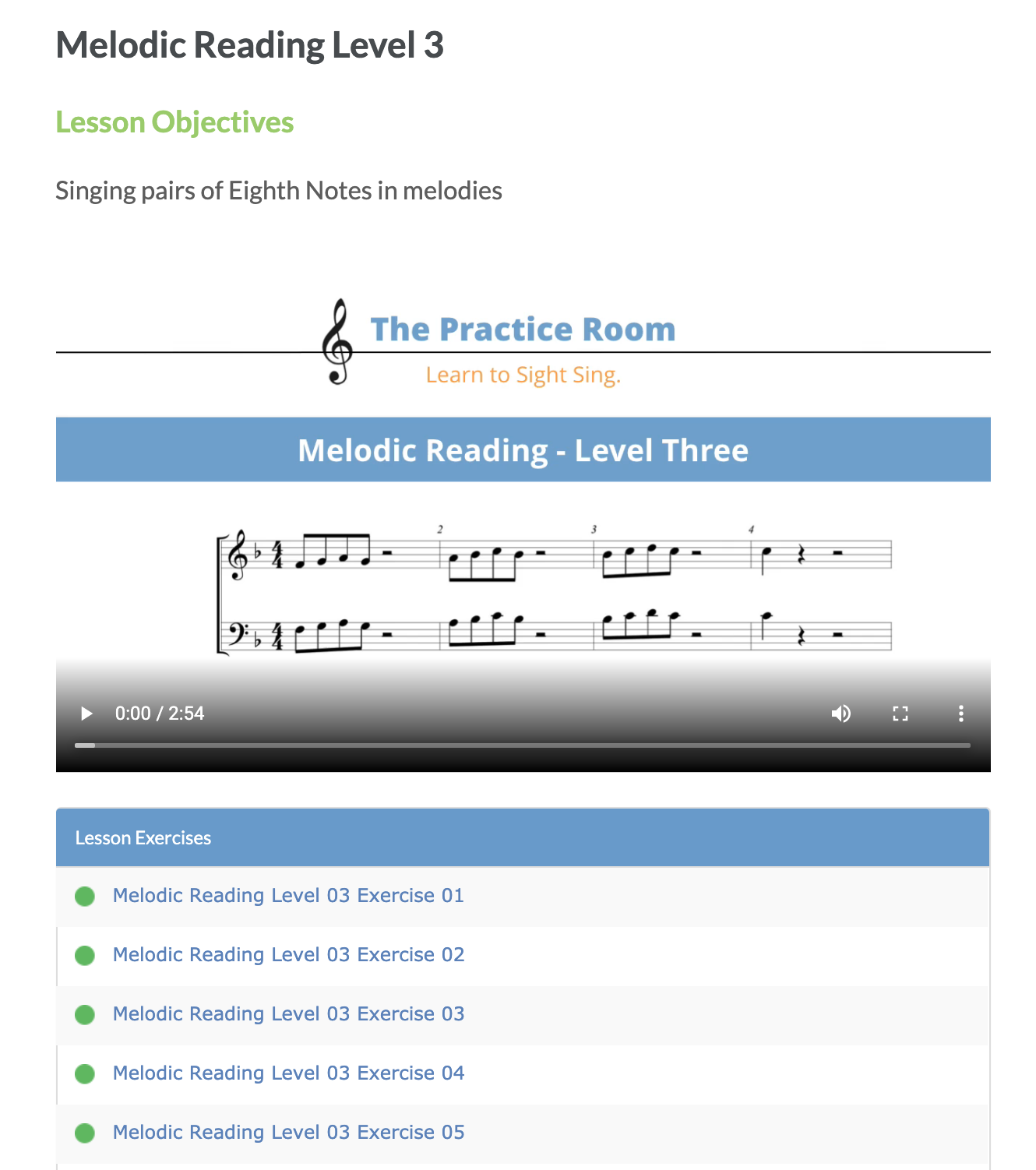 Learn before you practice.